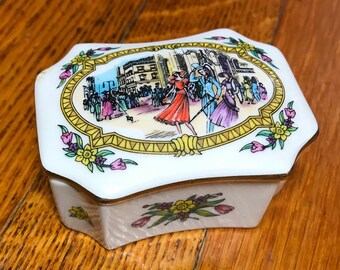 Porcelain music box | Etsy