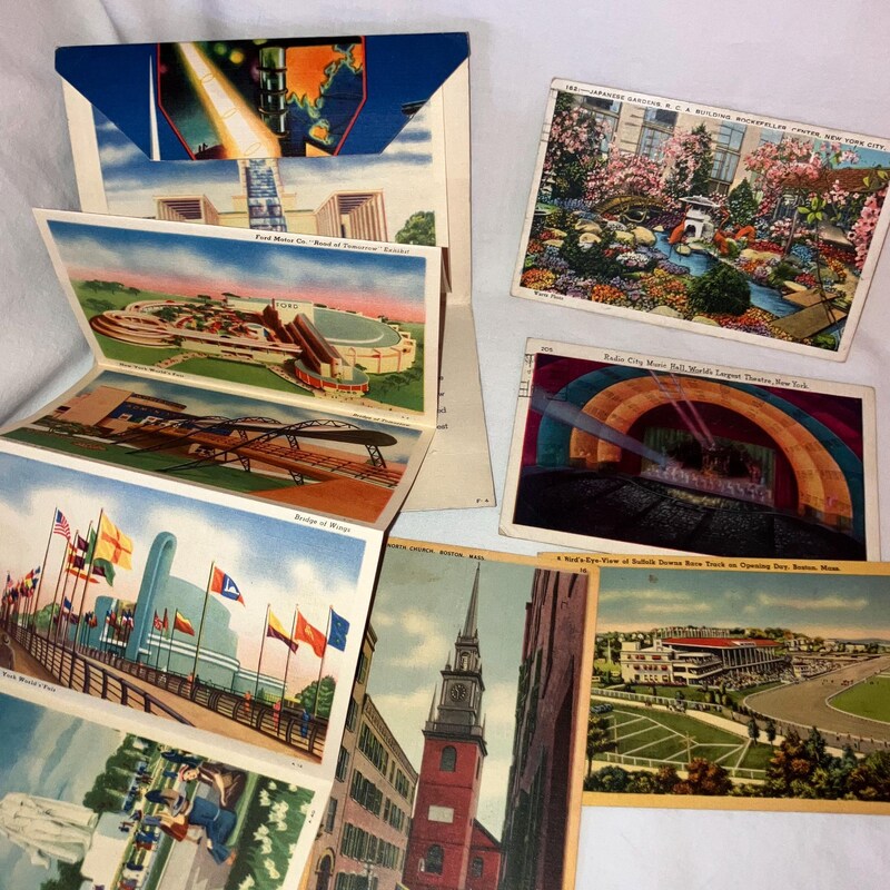 Worlds Fair Postcard - Etsy