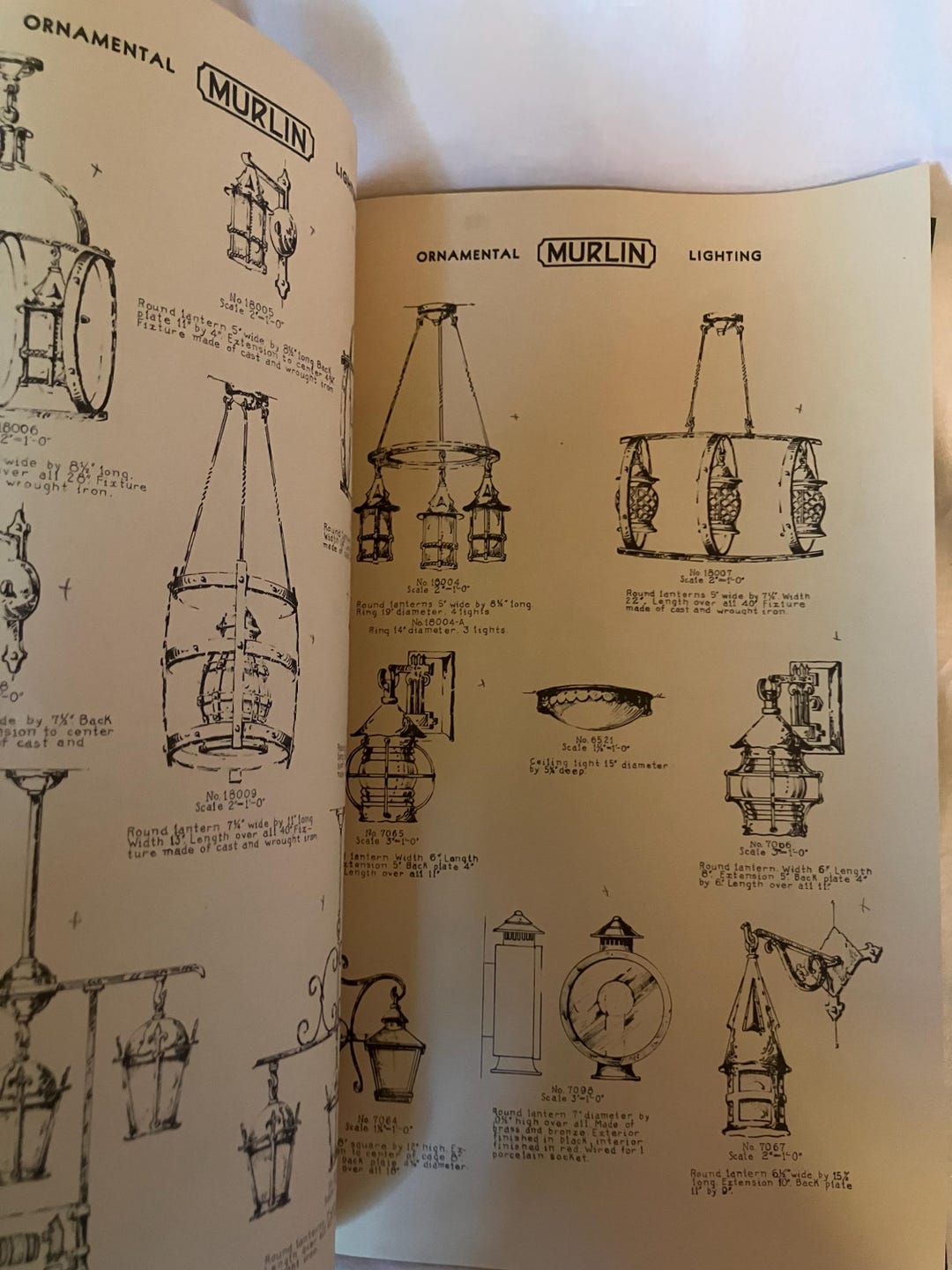 Rare Murlin Manufacturing Co Trade Catalog, Catalogue No. 8, Early ...