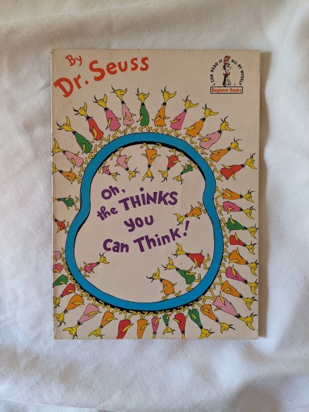 Vintage Oh the Things You Can Think Dr. Seuss Paperback Book, 1975 ...