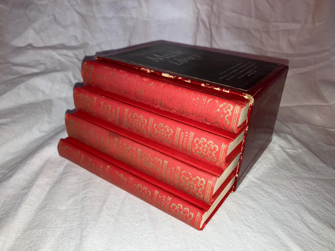 The Little Music Library 4 Book Collection, Vintage 1940 Hardcover ...