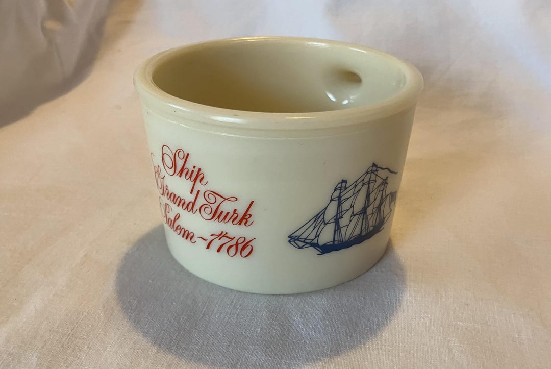Vintage Old Spice Clipper Ship Shaving Mug, Grand Turk Salem 1786 ...