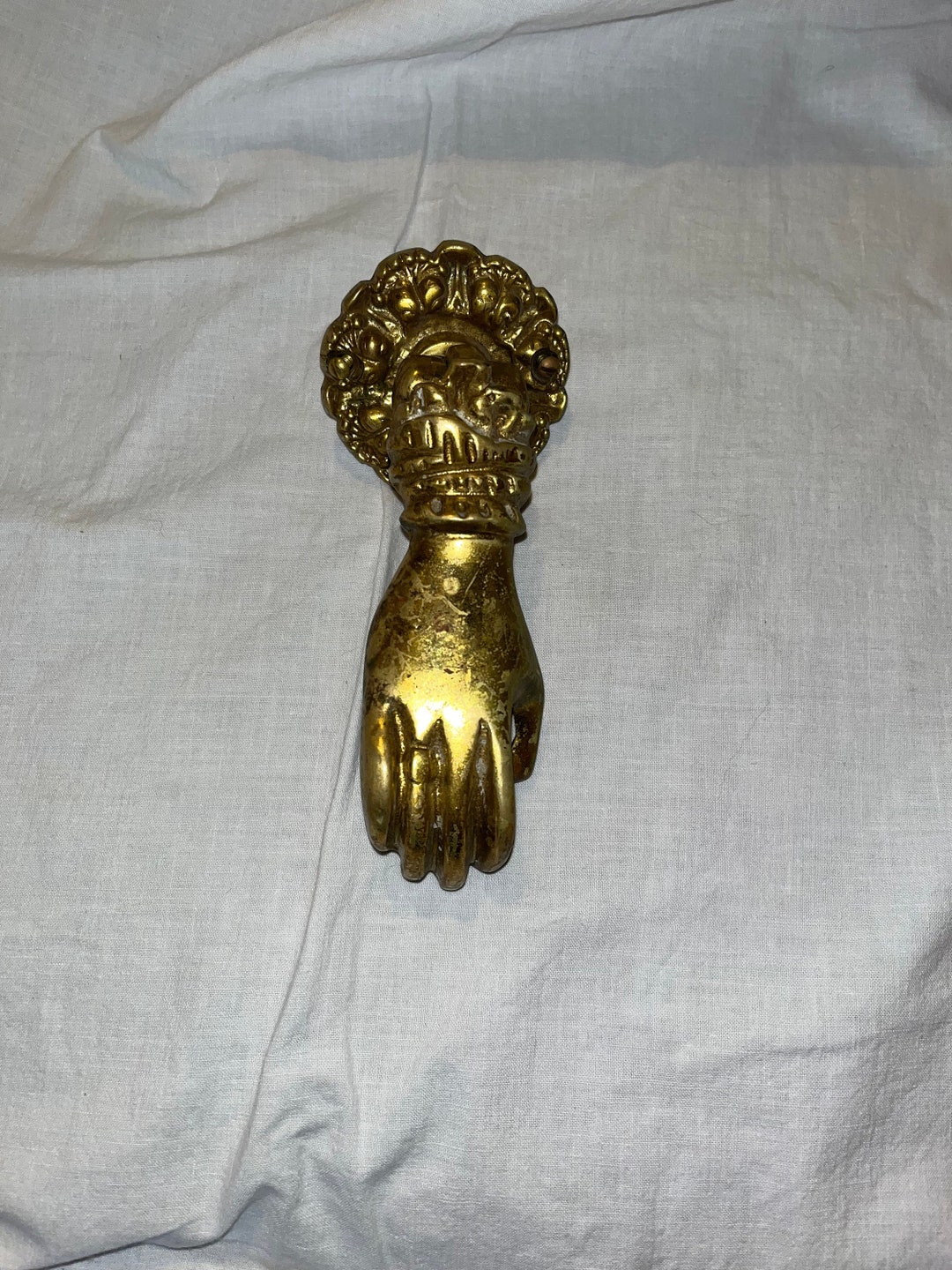Vintage Brass Door Knocker, Victorian Style Hand Banger, Circa 1930s - Etsy