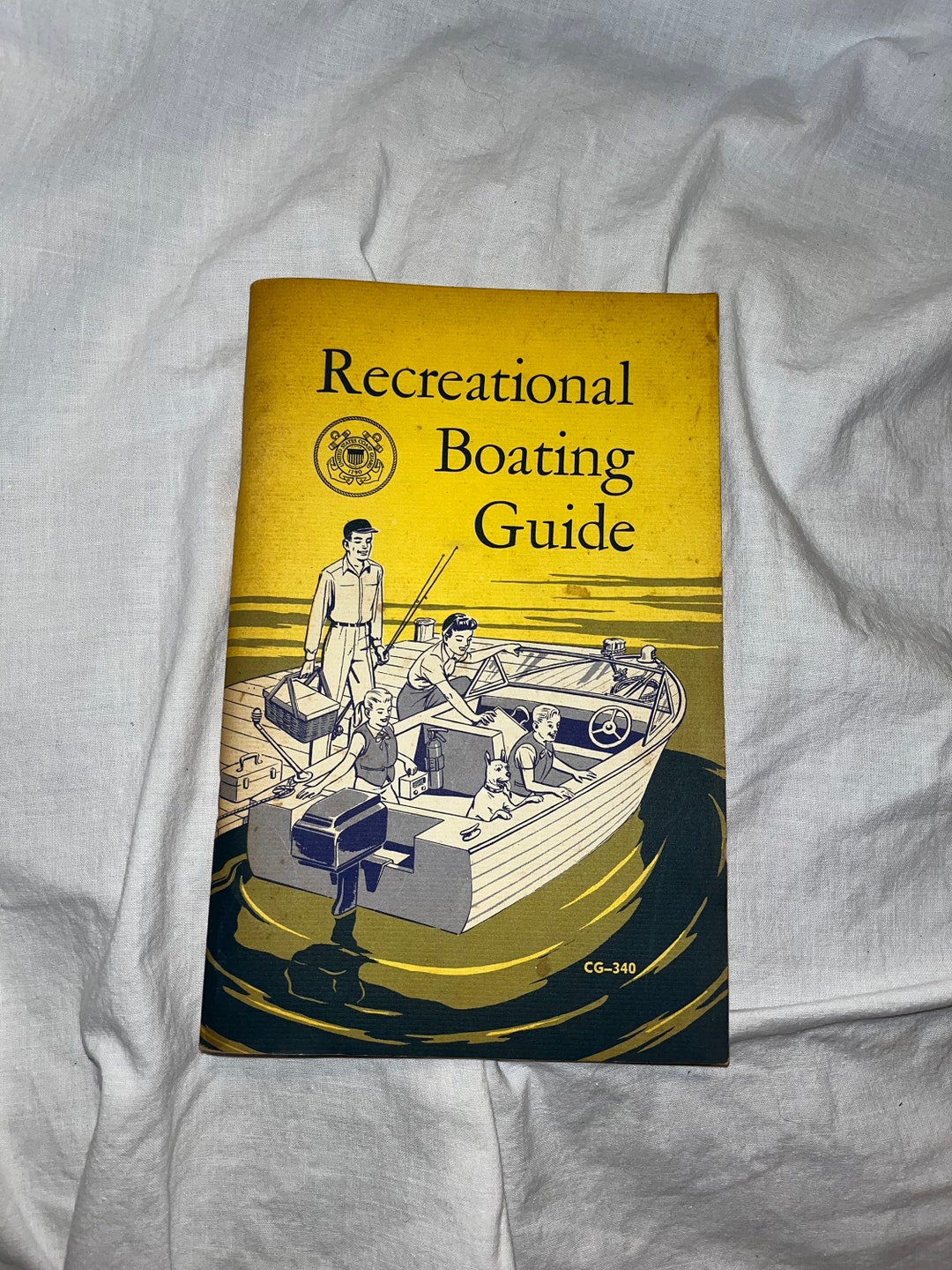 Vintage 1960 US Coast Guard Recreational Boating Guide Booklet - Etsy