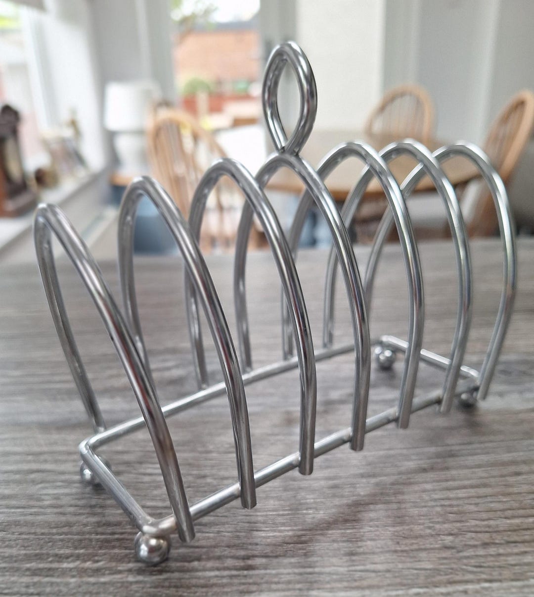 Silver Chrome Toast Rack Toast Holder Vintage Toast Rack Vintage ...