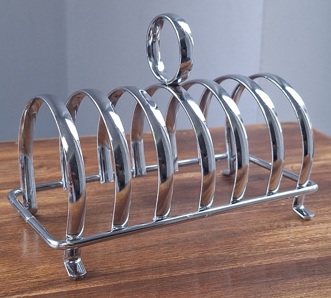 Vintage Wirax Toast Rack 7 Bar 6 Slice Toast Rack Made in England Metal ...