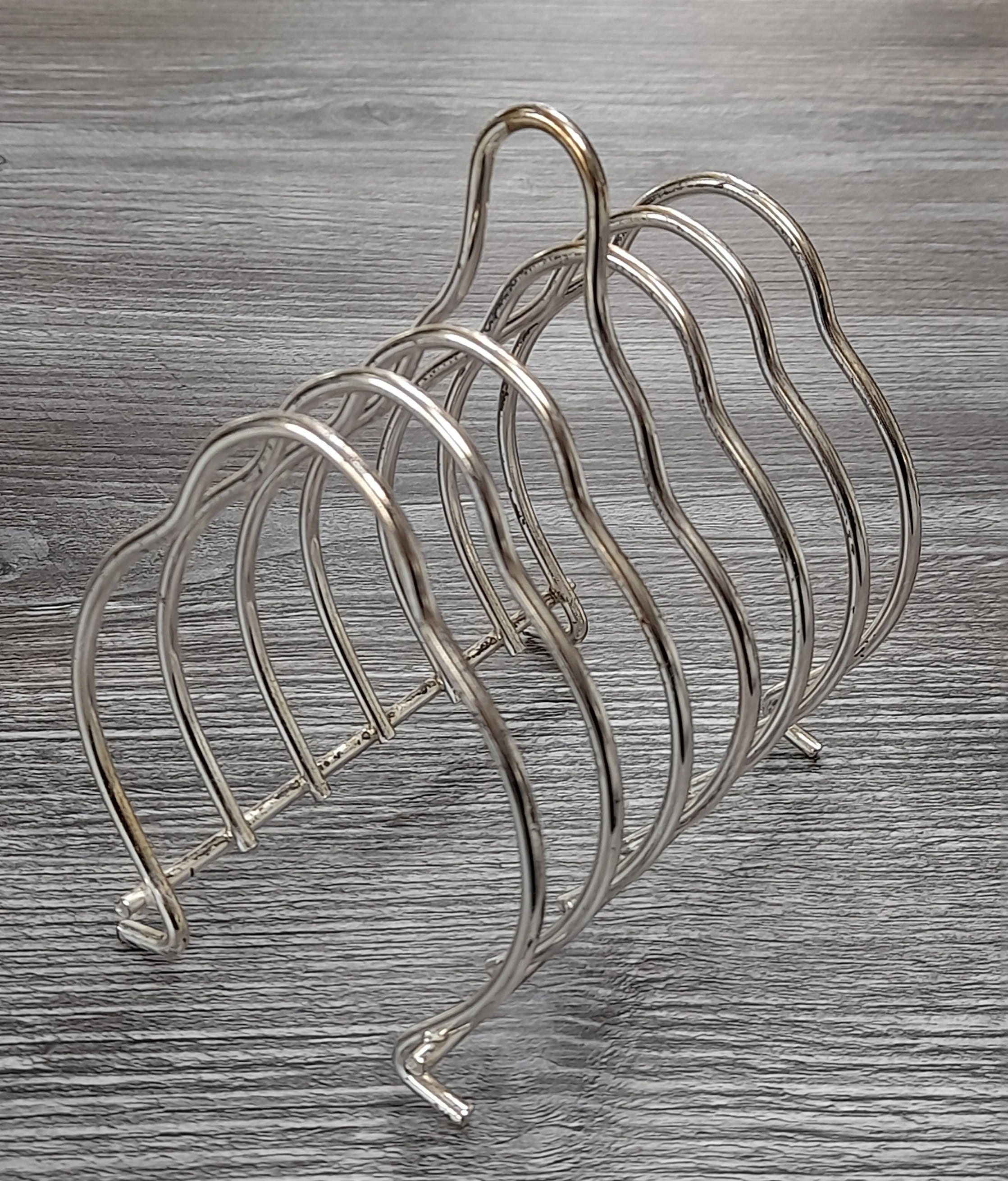 Silver Chrome Toast Rack Toast Holder Vintage Toast Rack - Etsy UK