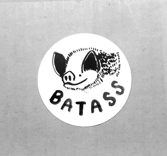 Bat Sticker Bats Eco Art Sticker Pack Sticker Art Laptop | Etsy