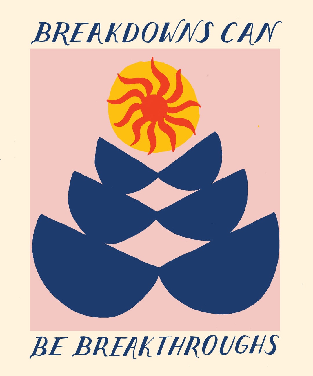 Breakdowns Can Be Breakthroughs Print of an Original Illustration, Fine ...