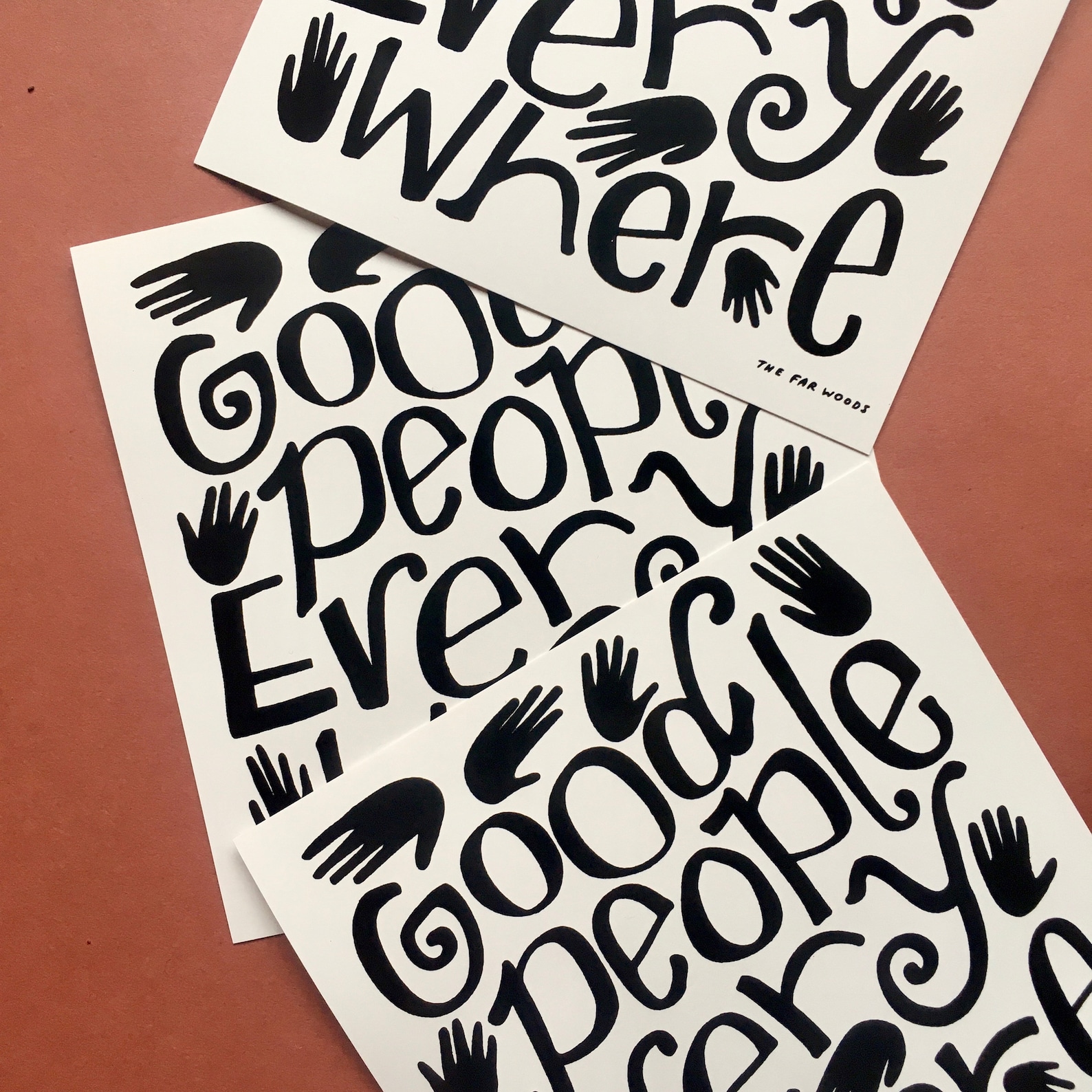 Good People Everywhere Sticker Eco Art Sticker Pack | Etsy