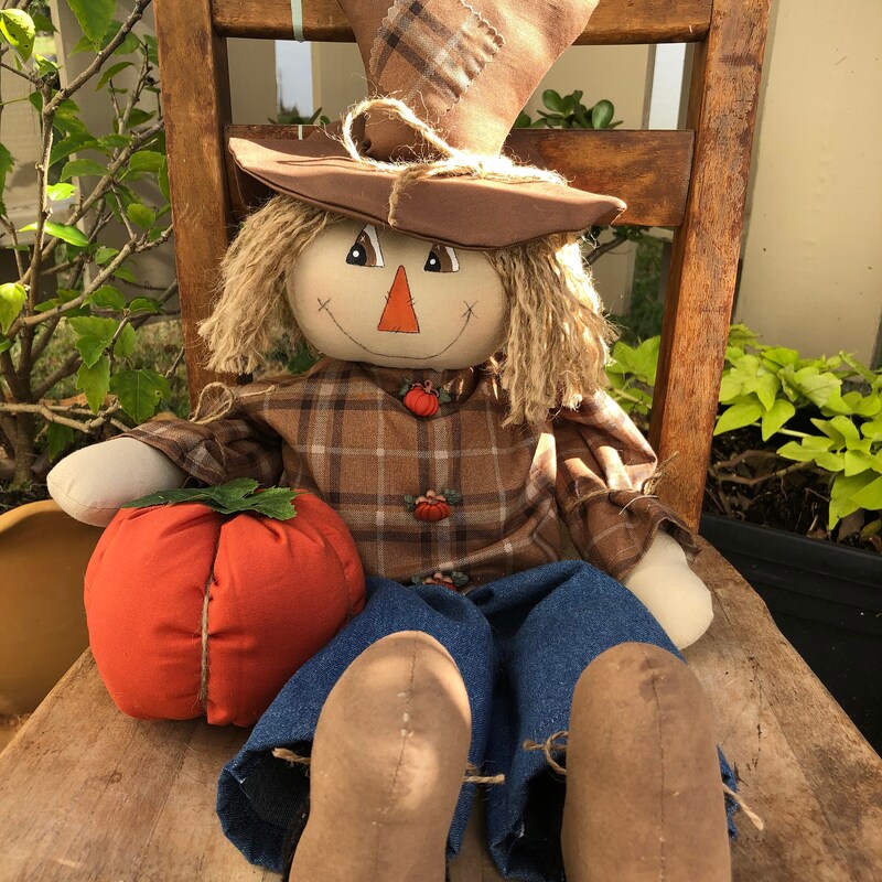Fall Scarecrow Decor - Etsy