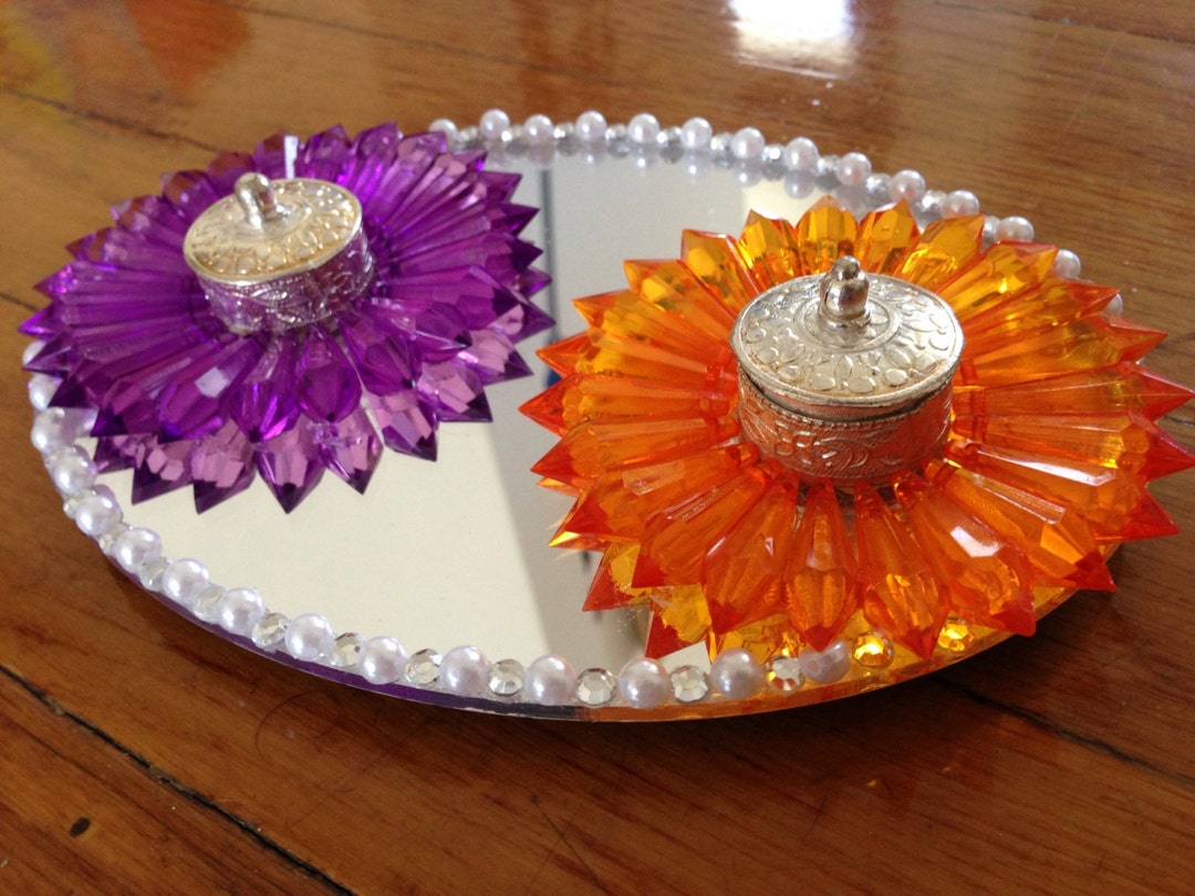 Vermilion and Rice Holder (diwali Decor / Kankavati /roli Chawal) - Etsy