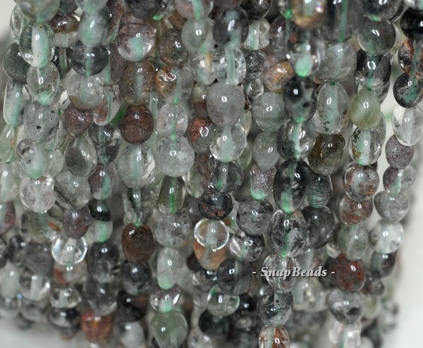 Green Phantom Quartz Gemstone Inclusions Pebble Chips - Etsy