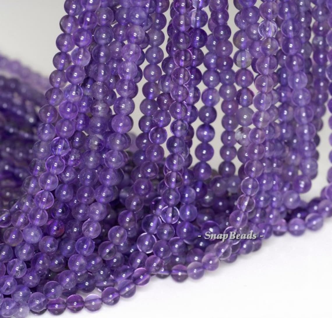 4mm Royal Deep Amethyst Gemstone Dark Purple Round 4mm Loose | Etsy