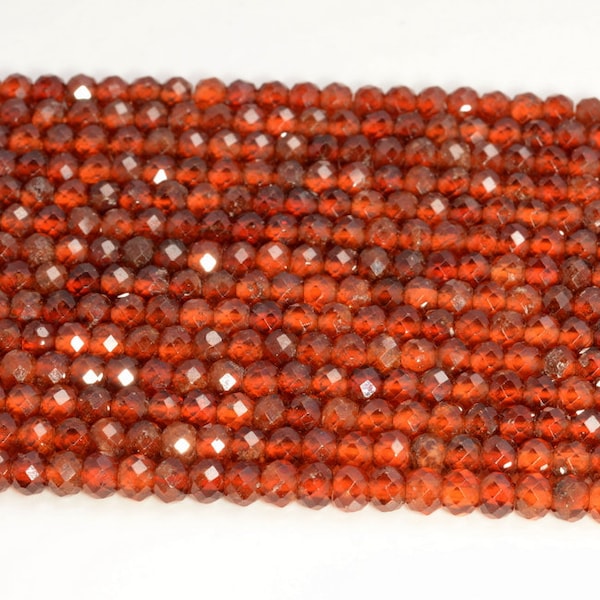 Red Garnet Beads - Etsy
