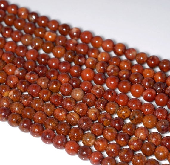 4-5mm Red Phantom Quartz Gemstone Full Grade AAA Round 4-5mm | Etsy