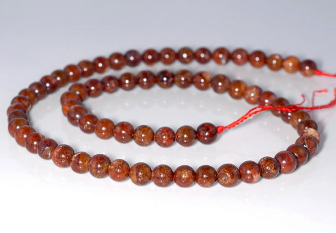 4-5mm Red Phantom Quartz Gemstone Full Grade AAA Round 4-5mm | Etsy