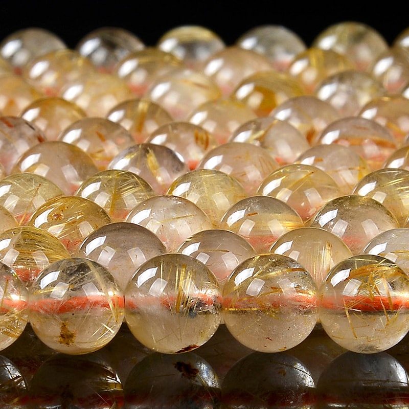 Golden Rutilated Quartz - Etsy