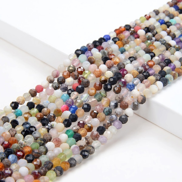 Natural Gemstone Beads - Etsy