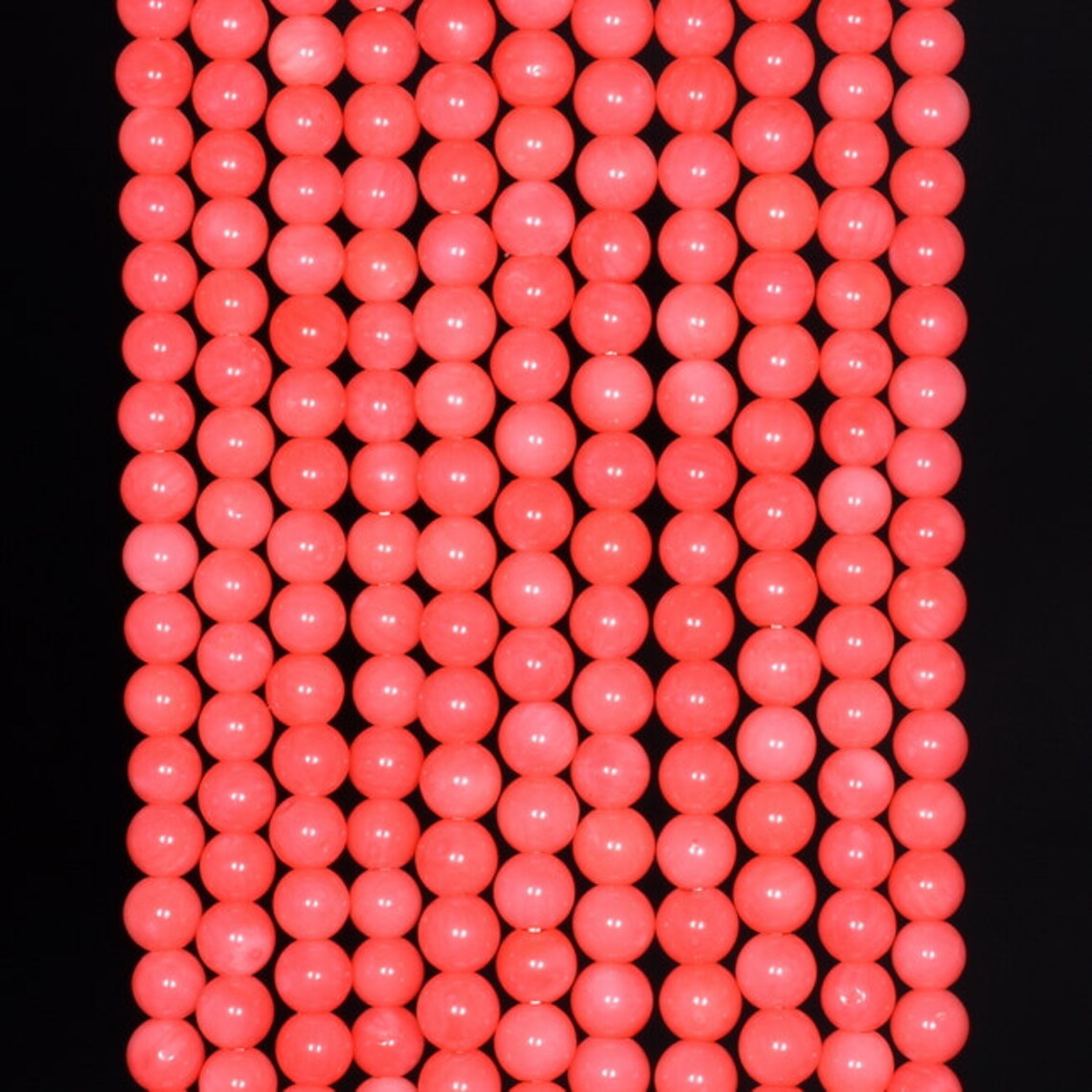 4mm Pink Shell Gemstone Pink Round 4mm Loose Beads 15.5 Inch - Etsy