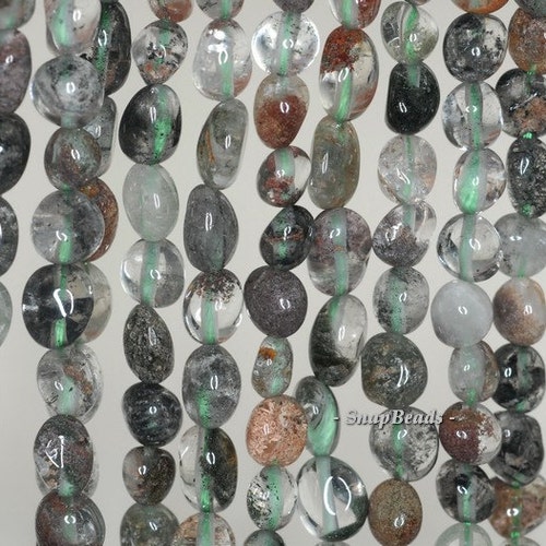 Green Phantom Quartz Gemstone Inclusions Pebble Chips - Etsy