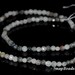 4mm Acicular Rutile Quartz Gemstone Faceted Round 4mm Loose Beads 7.5 ...