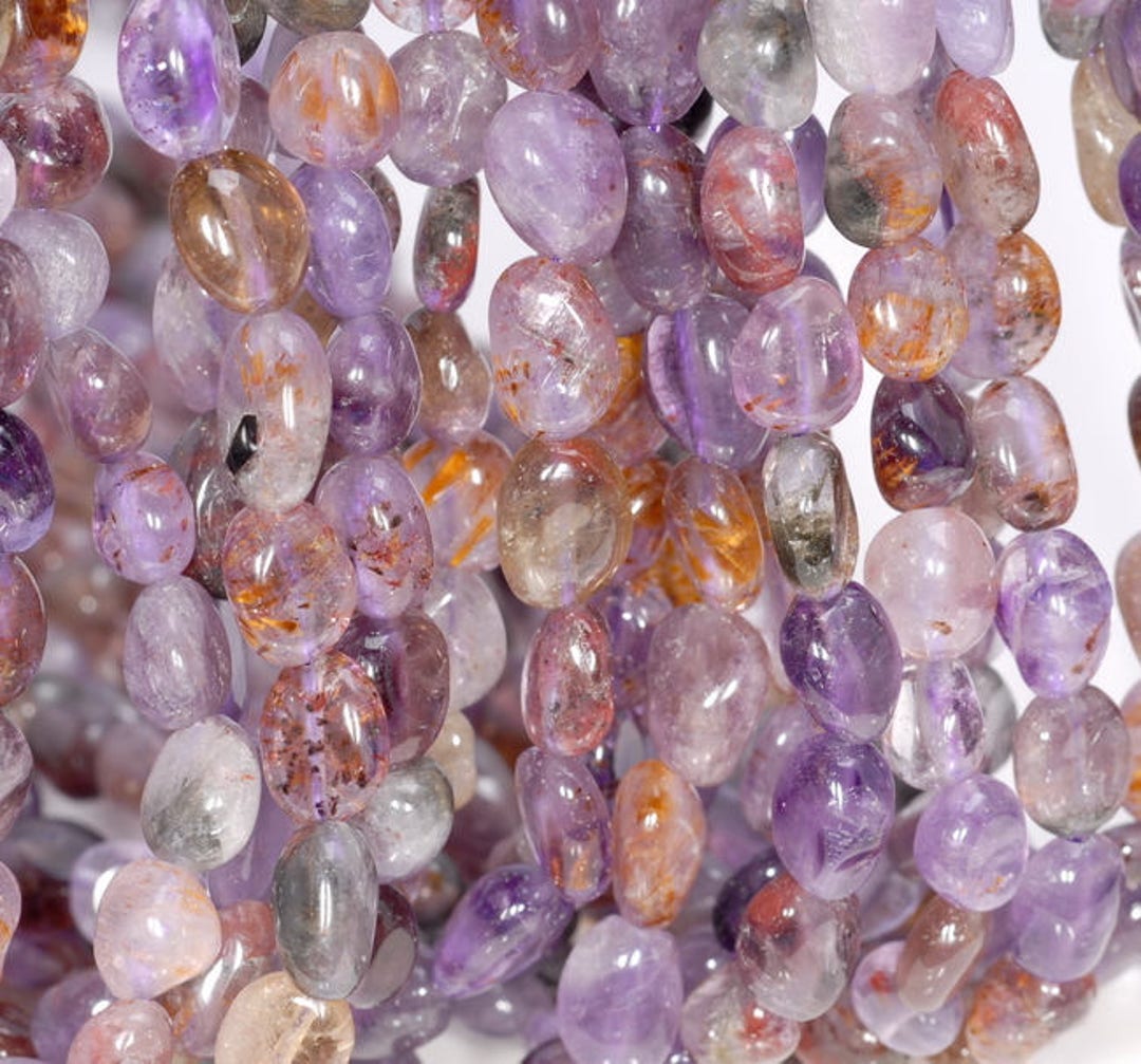 6-8mm Rare Auralite 23 World’s Oldest Crystal Cacoxenite Grade AA ...