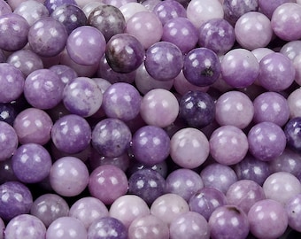 1 Full Strand 15.5 Real Natural Loose Round Semi Precious Healing Stone ...