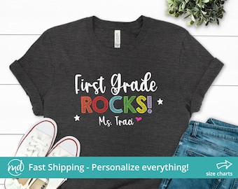 First Grade Rocks - Etsy