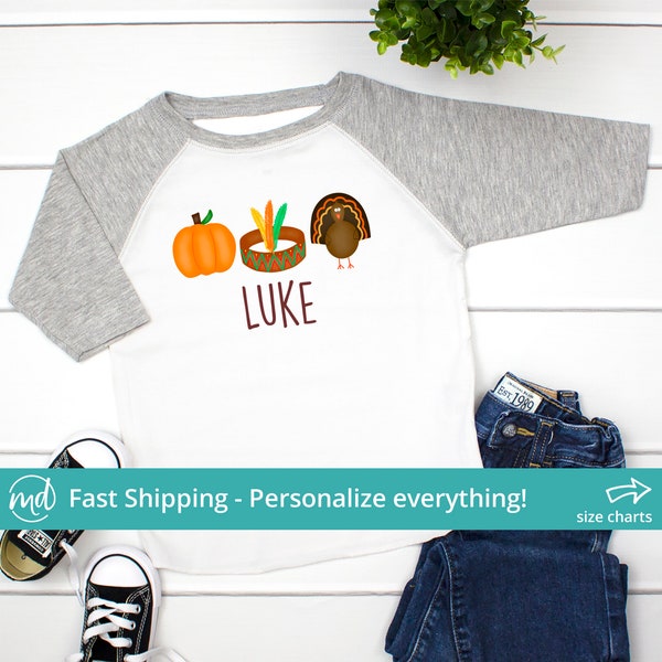 Boys Thanksgiving - Etsy