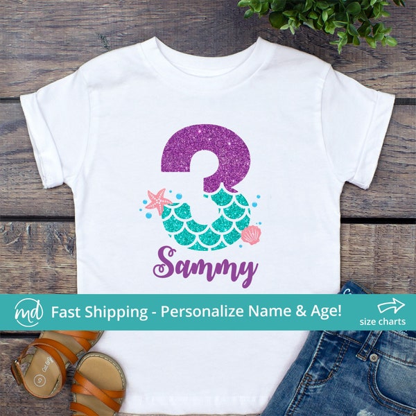 Mermaid Birthday 3rd Outfit - Etsy