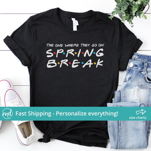 Spring Break Shirt - Etsy