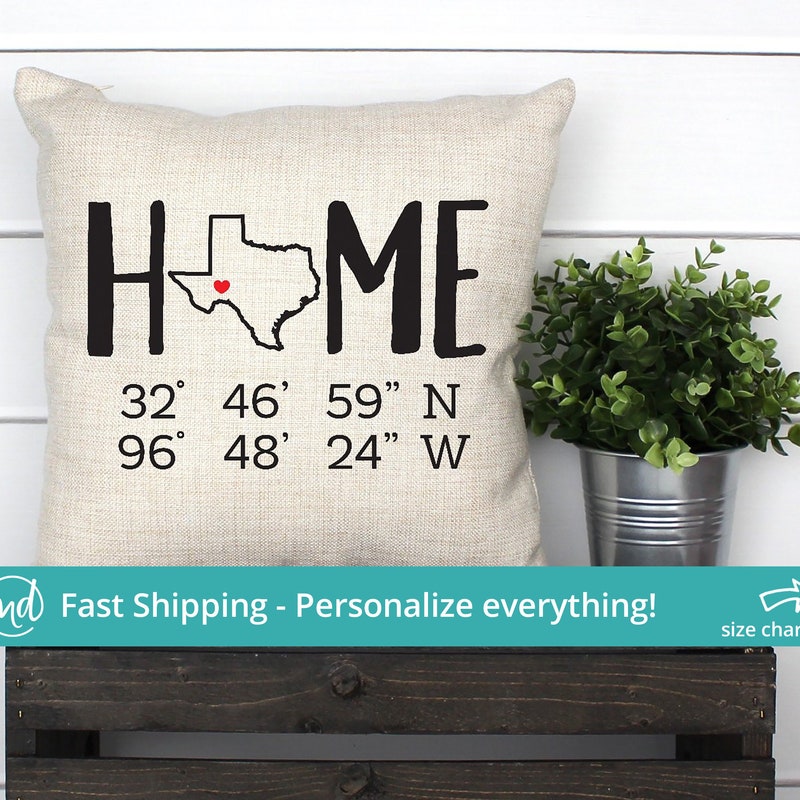 Texas Pillow - Etsy