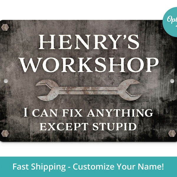 Workshop Sign - Etsy
