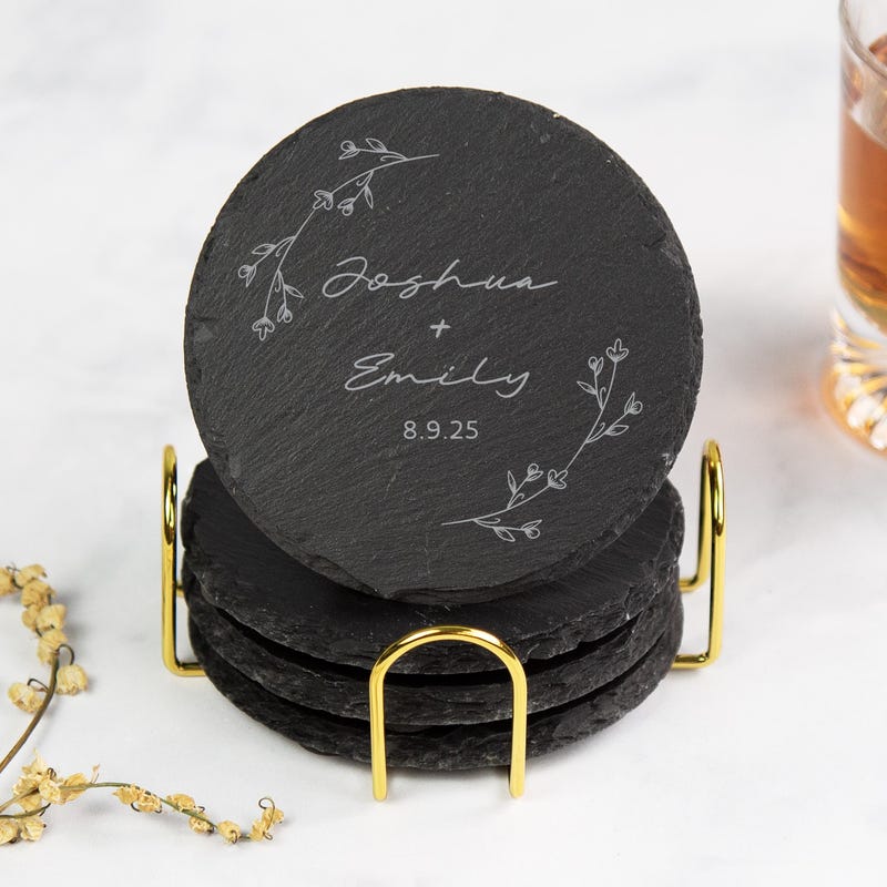 Bulk Slate Coaster Holder - Etsy