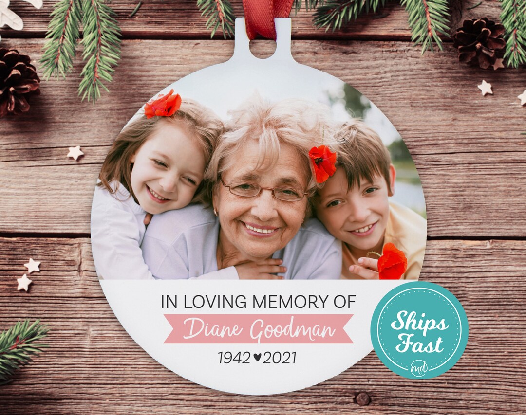 In Loving Memory Ornament Personalized Loss Ornament in - Etsy