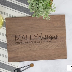 Custom Cutting Board With Logo, Business Logo Gift, Corporate Gifts for ...