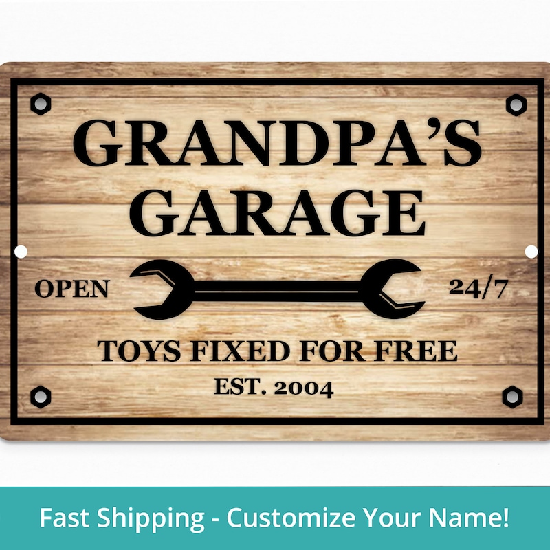 Grandpa Sign - Etsy
