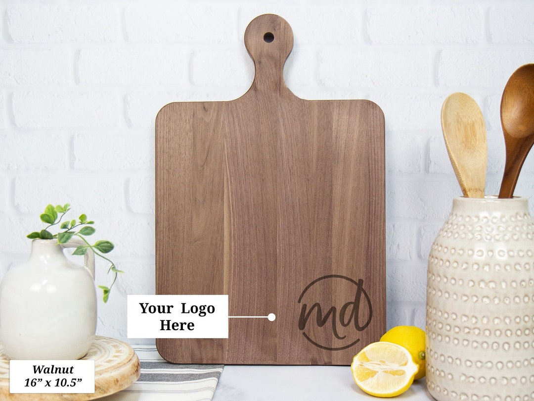 Business Logo Cutting Board Personalized Gift, Corporate Gifts for ...