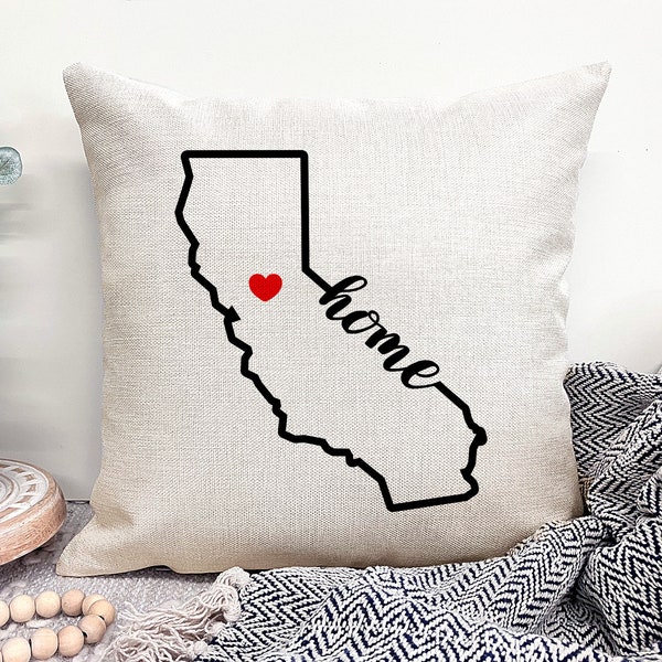State Pillow - Etsy