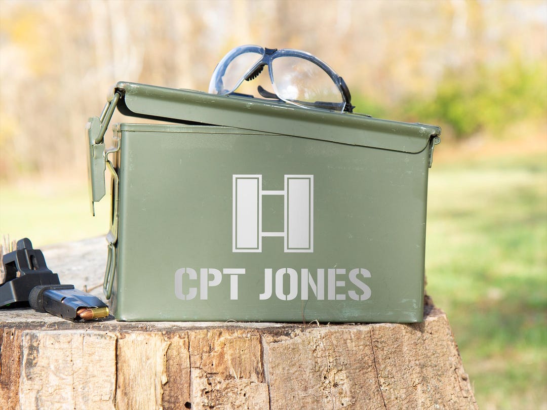 US Army Gift, Custom Ammo Box, Military Gifts, Engraved Ammo Can ...