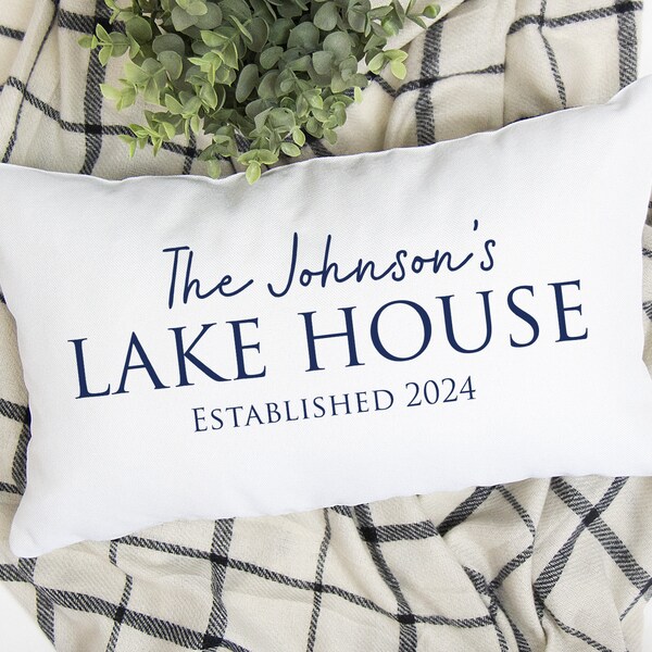 Lake House Pillow - Etsy