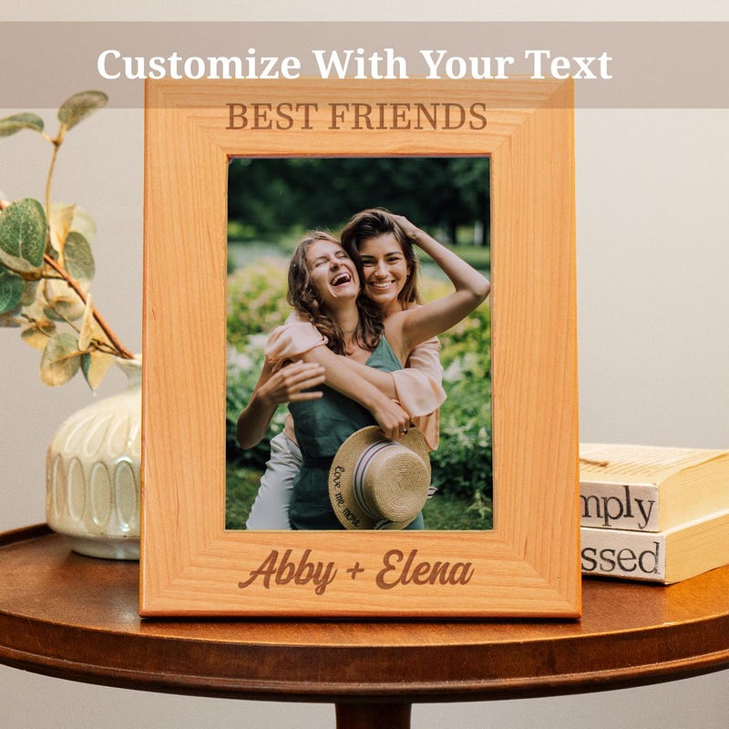 Engraved Photo Frame - Etsy
