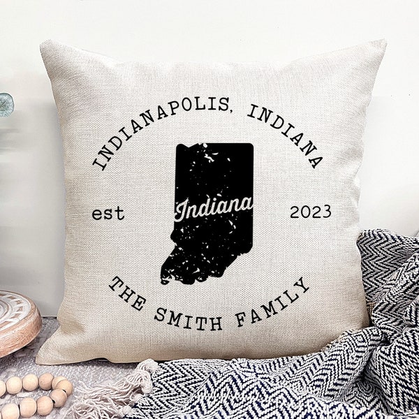 Indiana University Pillow - Etsy