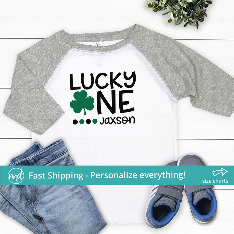 Lucky One First Birthday Shirt Lucky One First Birthday - Etsy