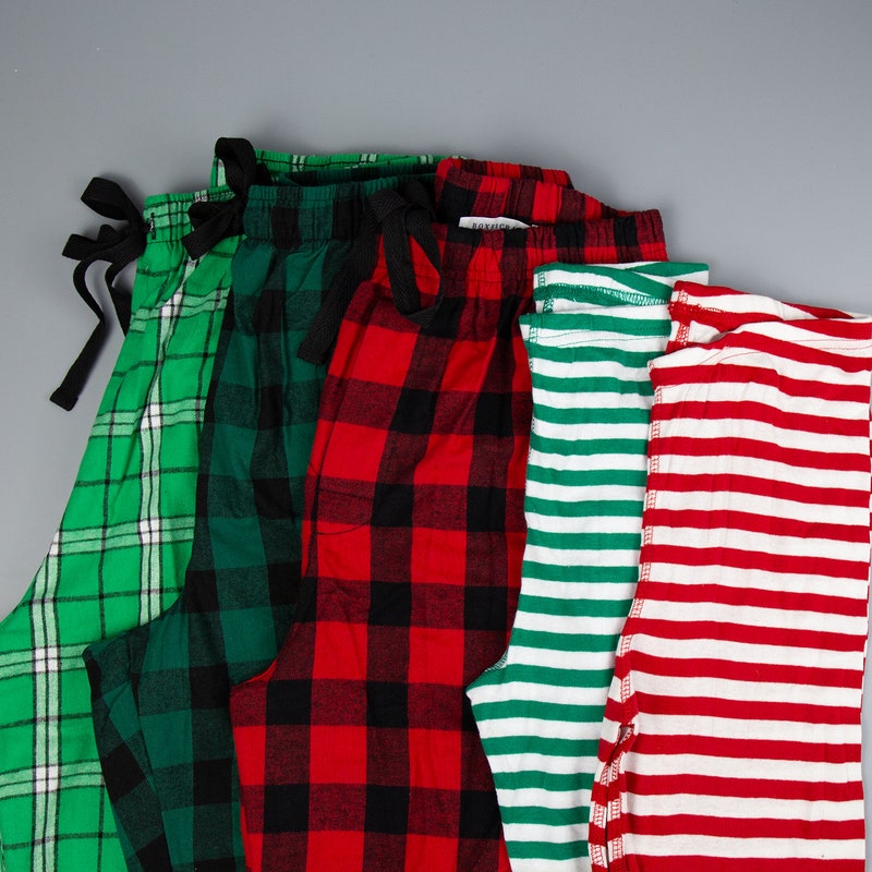 Womens Christmas Plaid Pants - Etsy