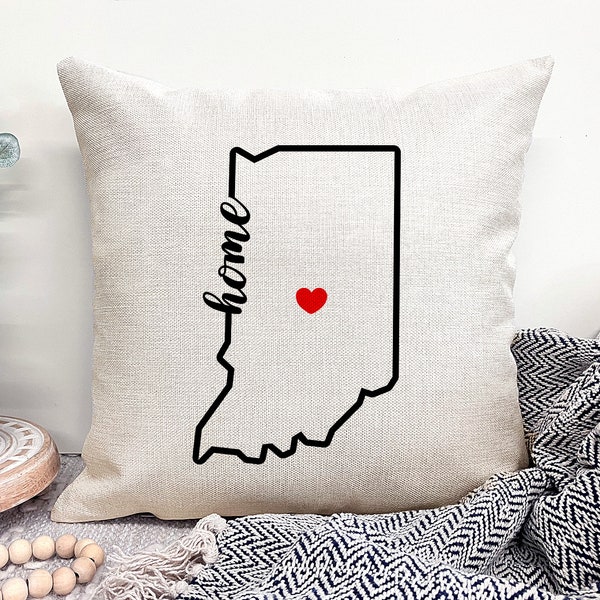 Indiana University Pillow - Etsy