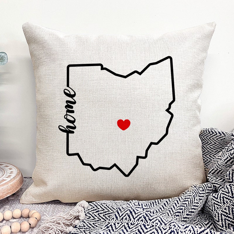Ohio State Pillow - Etsy
