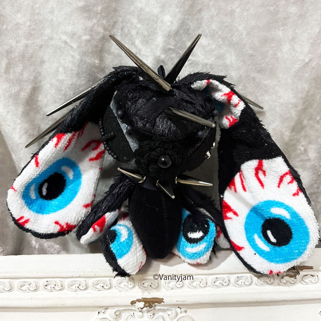 Gothic Plushie, Handmade, Gothic Plushie, Creepy Rabbit, Eyeball ...