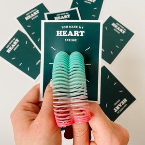 Slinky Valentine for School KIT, Classroom Valentines for Kids, for ...